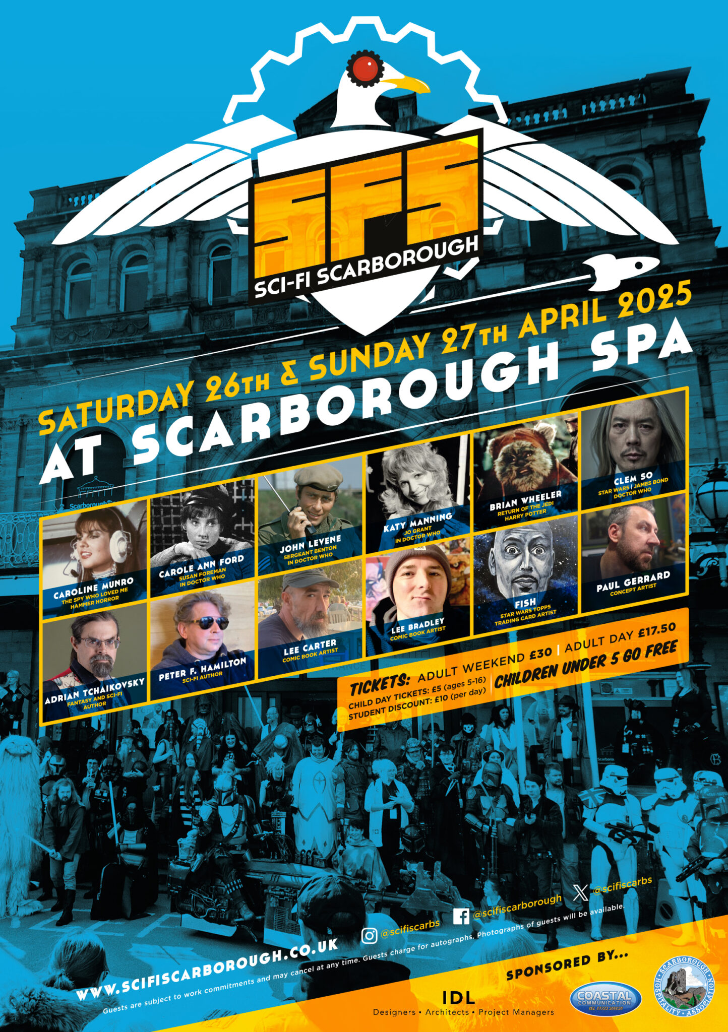 Sci-Fi Scarborough – Oh we do like to geek beside the seaside